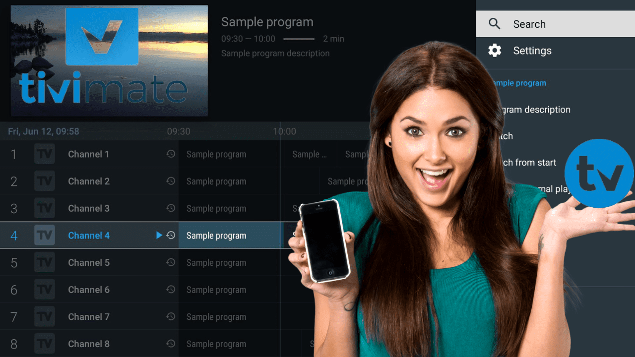 TiviMate IPTV Player - Guide d'installation complet - Myonline IPTV